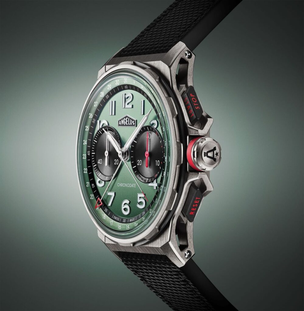 Angelus Chronodate Gold & Chronodate Titanium