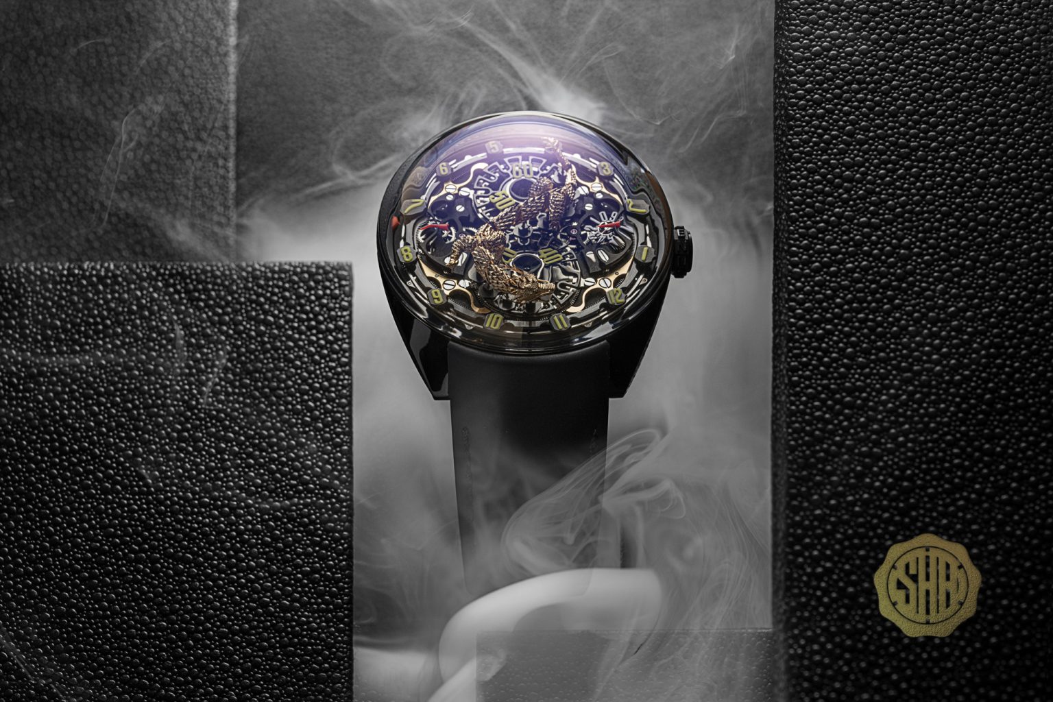 GENUS GNS Dragon Black PVD Titanium SHH Edition