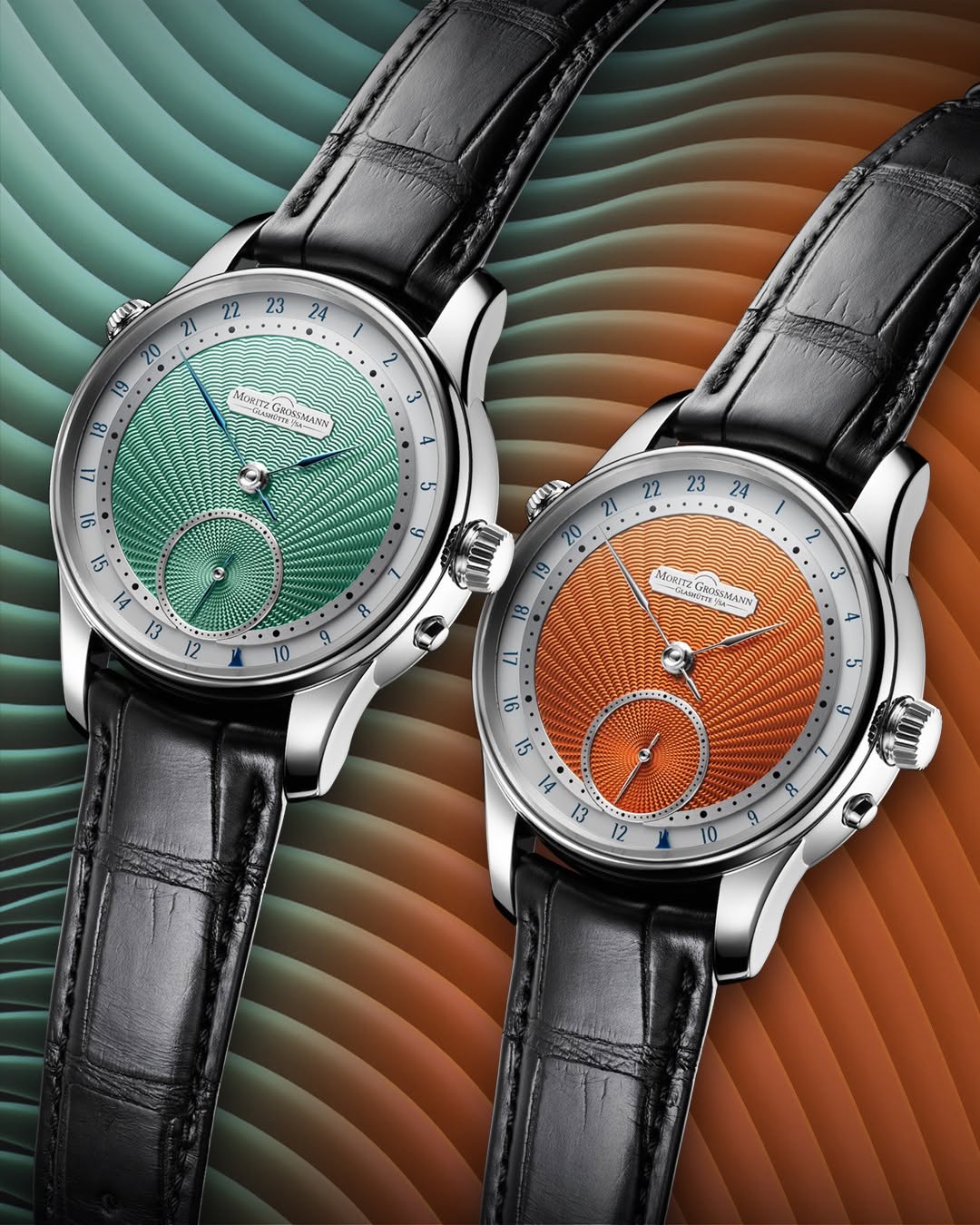 Moritz Grossmann Presents the GMT with Hand-Guillochéd Dials in Two New ...